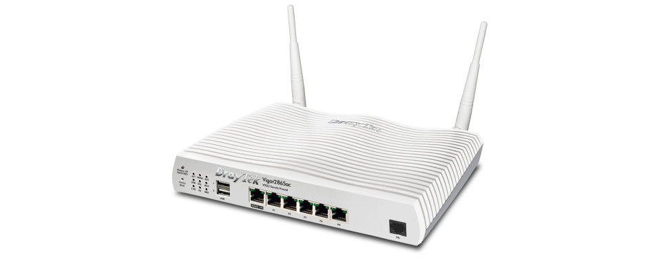 DrayTek Vigor 2865AC-K Dual-WAN ADSL+/VDSL2 WiFi 5 Router | Yestech Shop